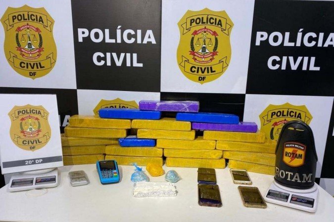Policiais Civis E Militares Apreendem Mais De 20kg De Drogas No Df