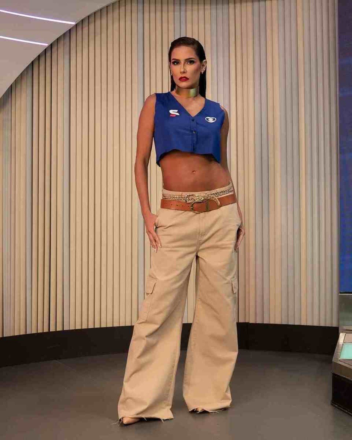 Veja looks de Deborah Secco na cobertura da Copa do Mundo no SporTV