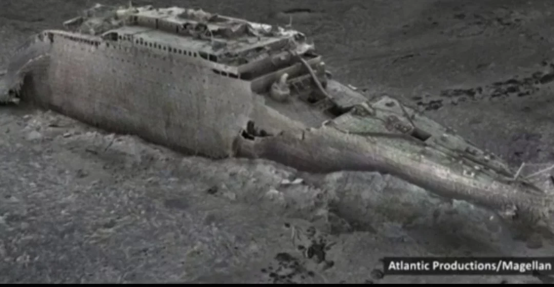 Pra quem não viu: Imagens em 3D do Titanic no fundo do oceano impressionam