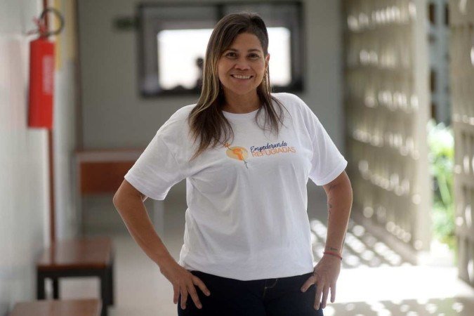 Jennifer Vanegas chegou ao Brasil em 2023, acompanhada pela esposa