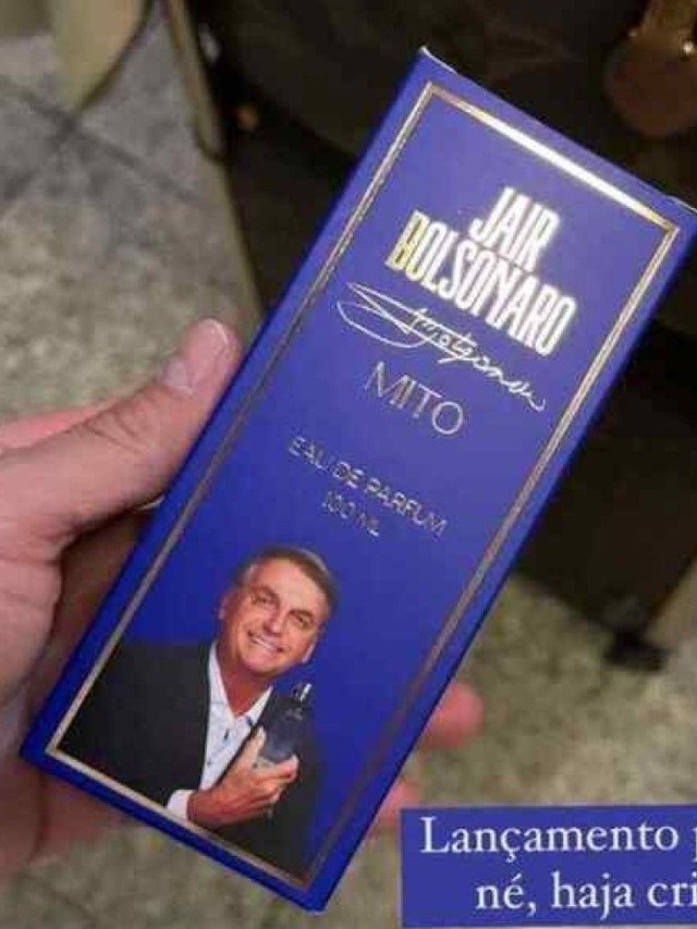 Lançamento: Perfume de Bolsonaro 'Mito'