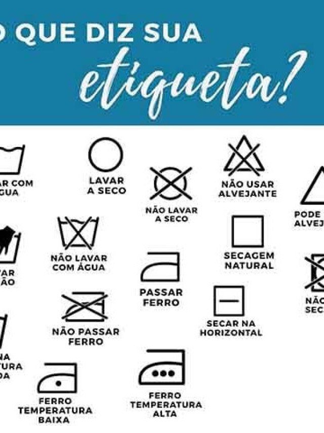 Aprenda a interpretar as informações das etiquetas de roupa