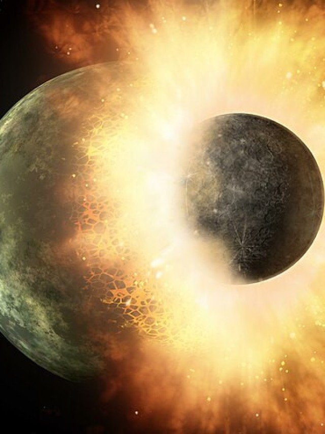 Placas que causam terremotos podem ter origem na colisão de planetas