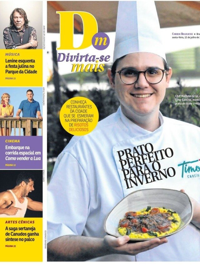 Confira as dicas de programação do fim de semana
