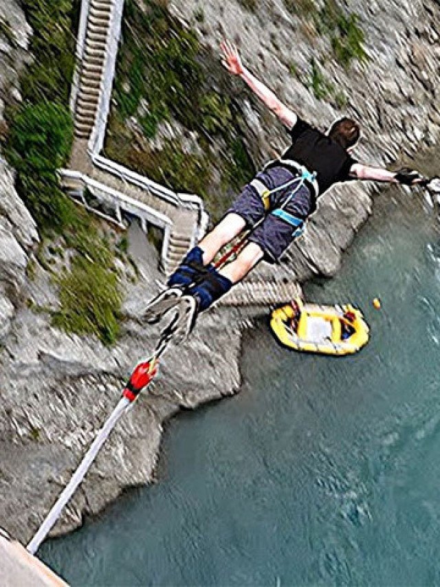 Lugares perfeitos para a prática do bungee-jumping por todo o mundo