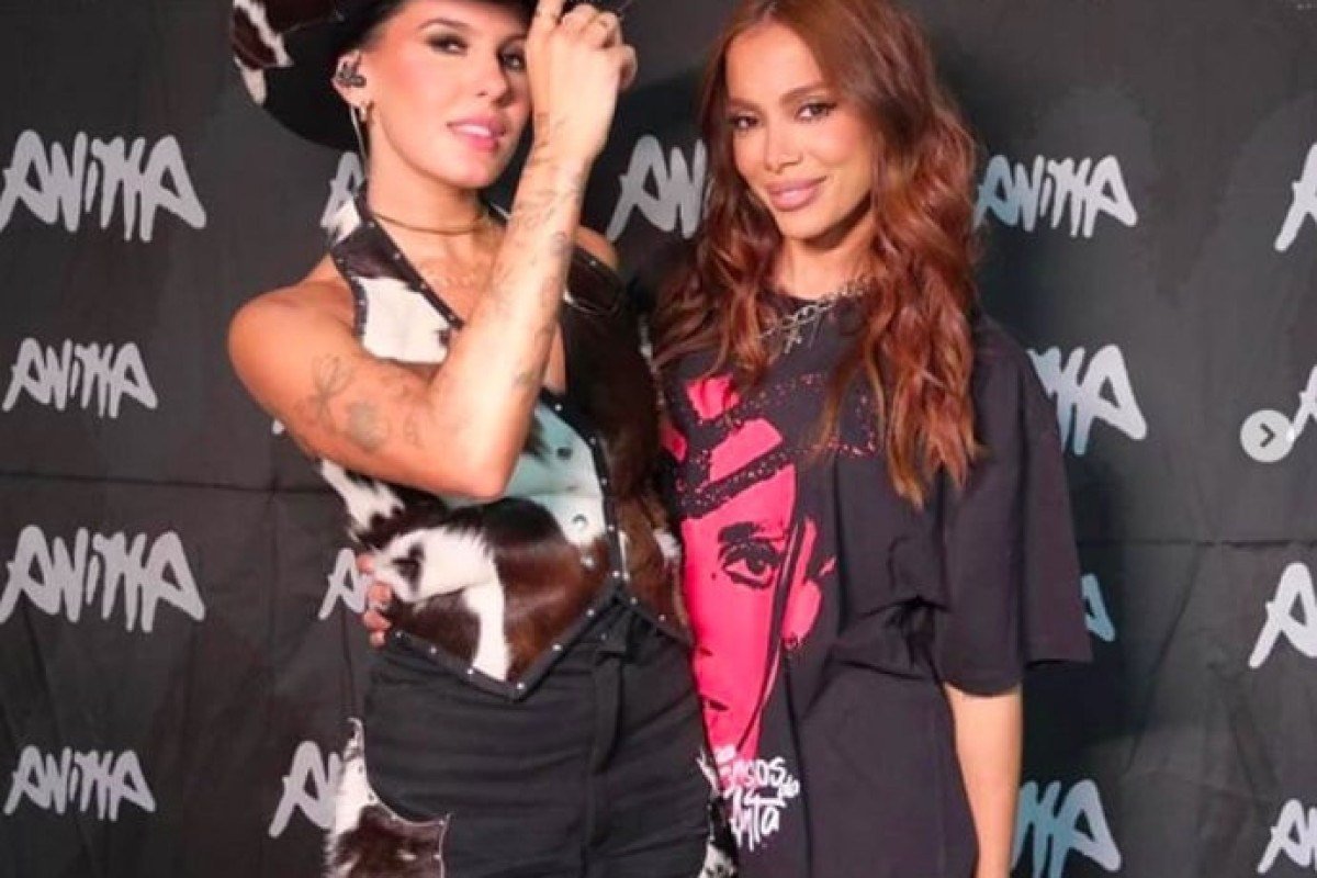 Anitta dá em cima de Ana Castela pela segunda vez e agita fãs