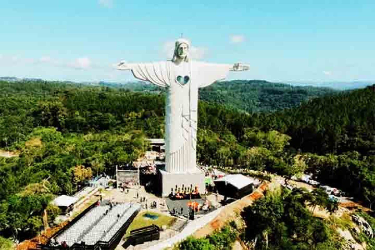 Inaugurada a maior estátua do Cristo Redentor no Brasil