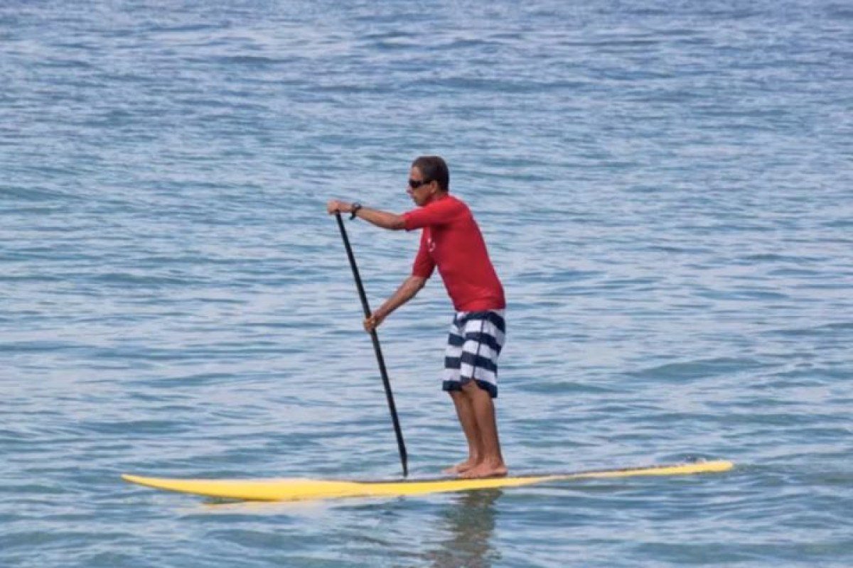 Stand-up paddle é lazer aquático, mas requer atenção com o clima