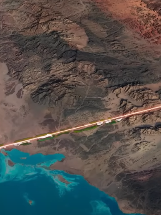 Conheça The Line: Cidade dos sonhos do príncipe da Arábia