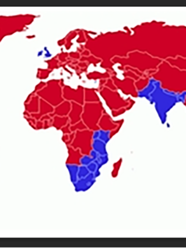 Países com mão inglesa no trânsito. Sabia de todos?